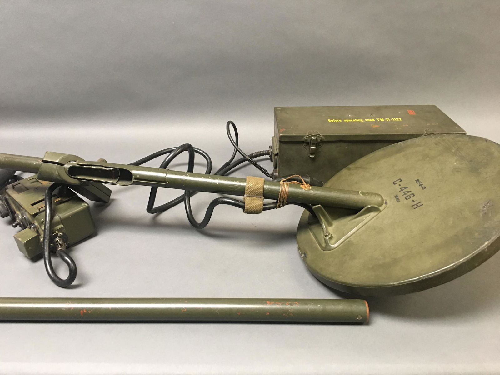 US Army WWII Mine Detector In Case. - Mar 25, 2020 | Quinn's Auction ...