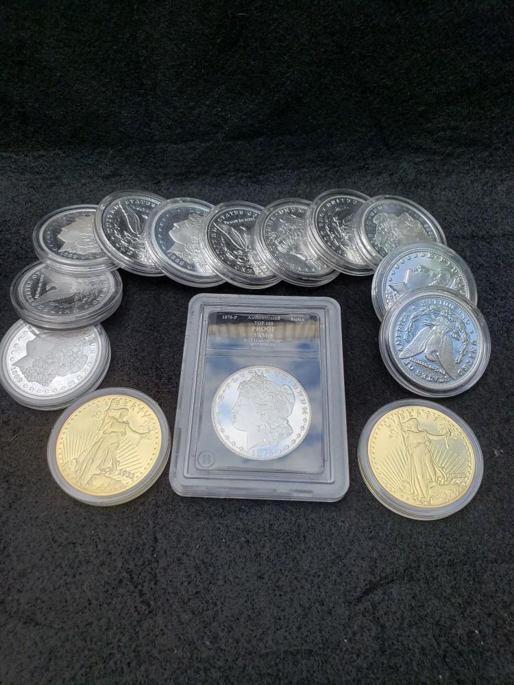 13 Us Coin Replicas
