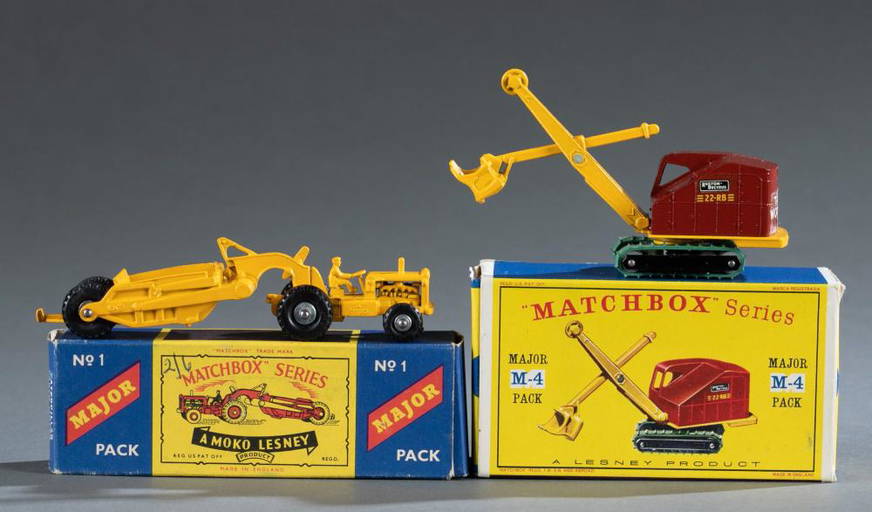 2 Matchbox By Lesney Major Pack Vehicles, Ob.