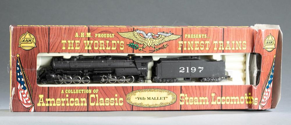 An A.h.m. Rivarossi Ho Y6b Locomotive.