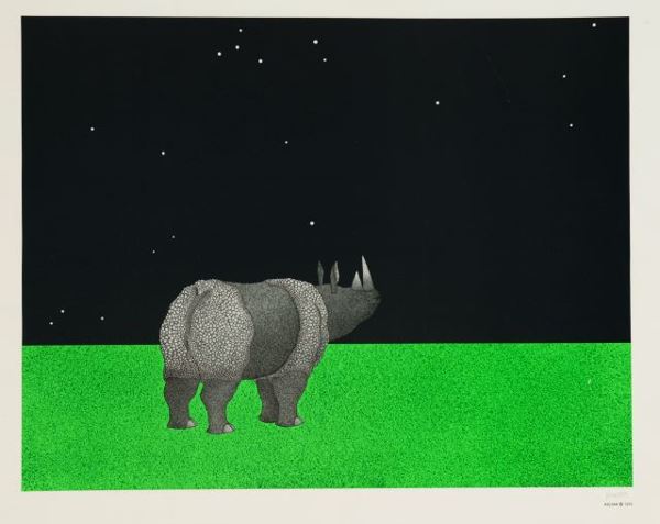 1003: Ascian [Jonathan Meader, b.1943]. Color lithograp - Jun 09, 2005 ...