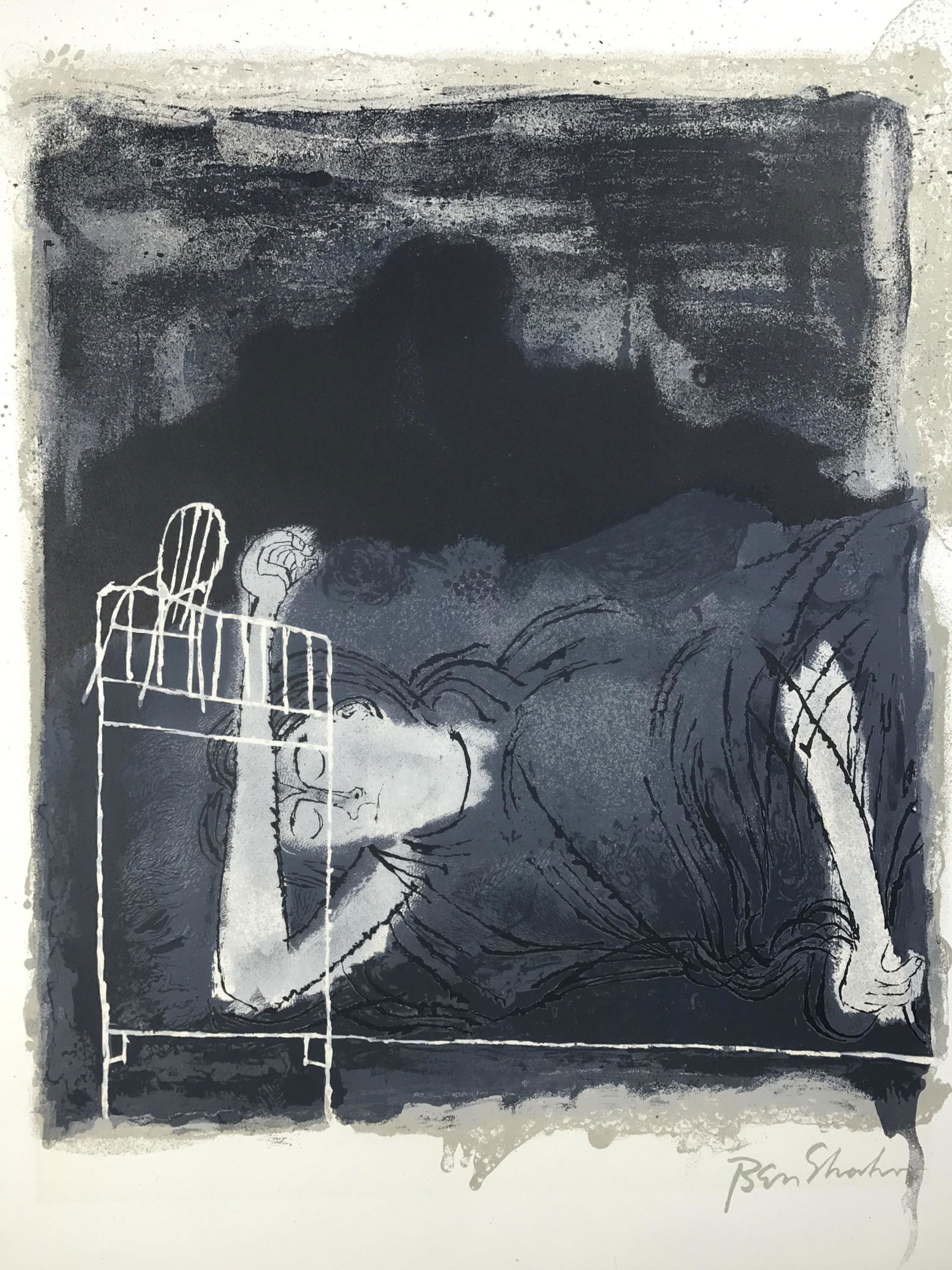 Ben Shahn. Screams Of Women In Labor. 1968.