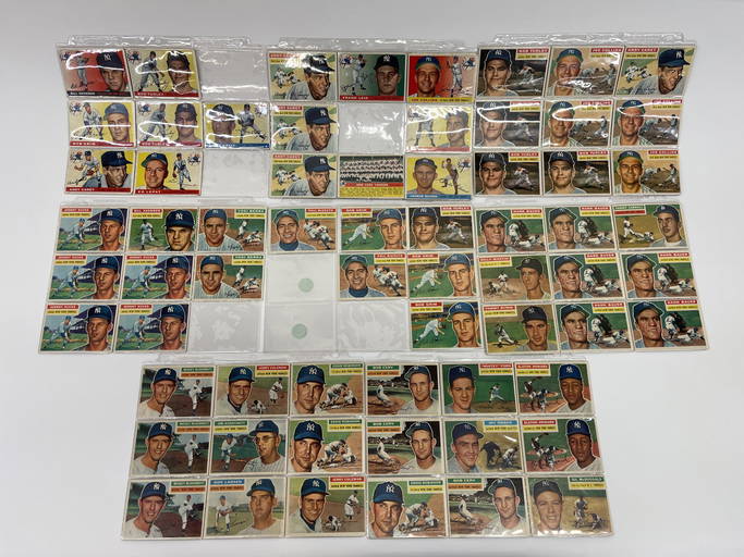 1955-56 Topps Yankees Baseball Cards. (#0051) on Jul 26, 2022 | Quinn's ...