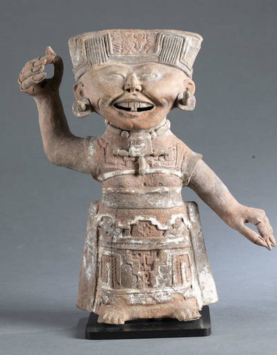 Veracruz Smiling Face Figure, Mexico, 600-900 CE. (#0030) on Nov 03 ...
