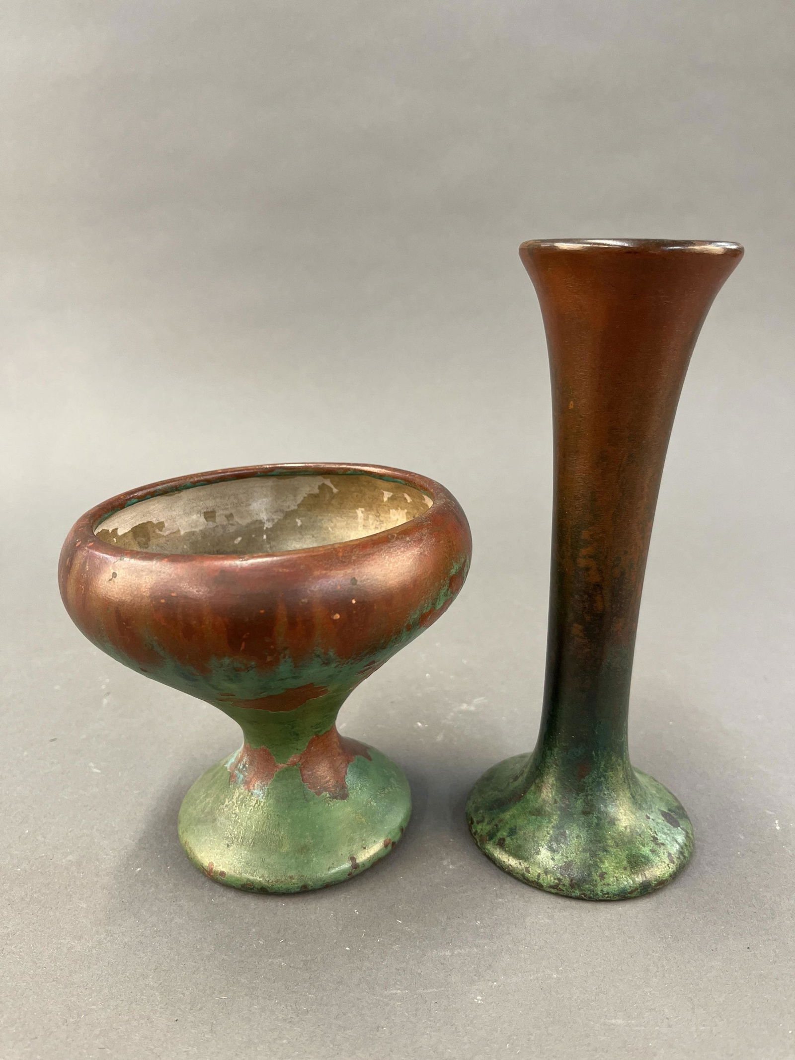 2 Pieces Of Clewell Pottery.