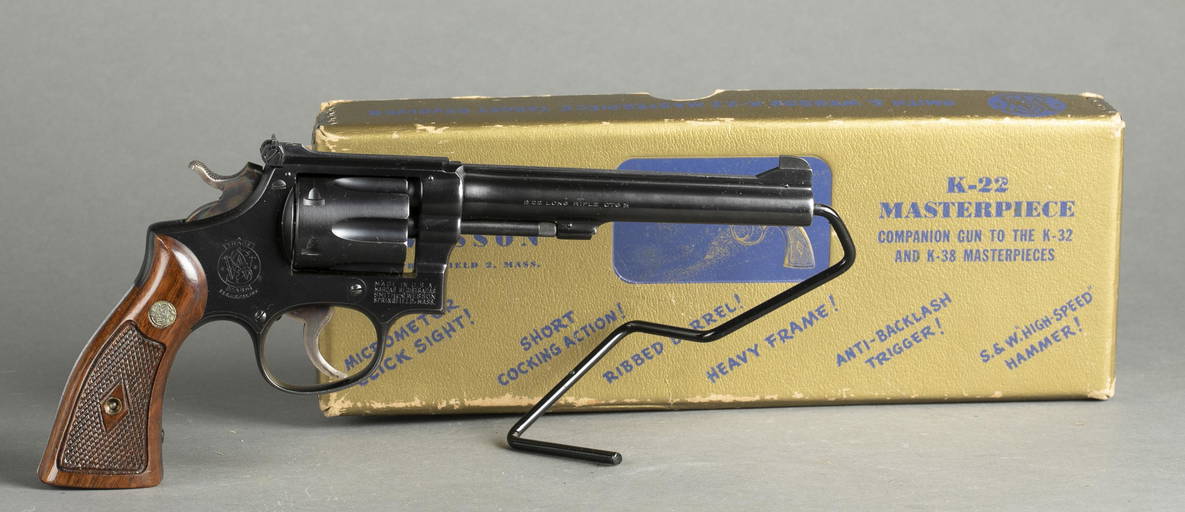 S&w M48 K 22 Masterpiece Revolver, .22lr.