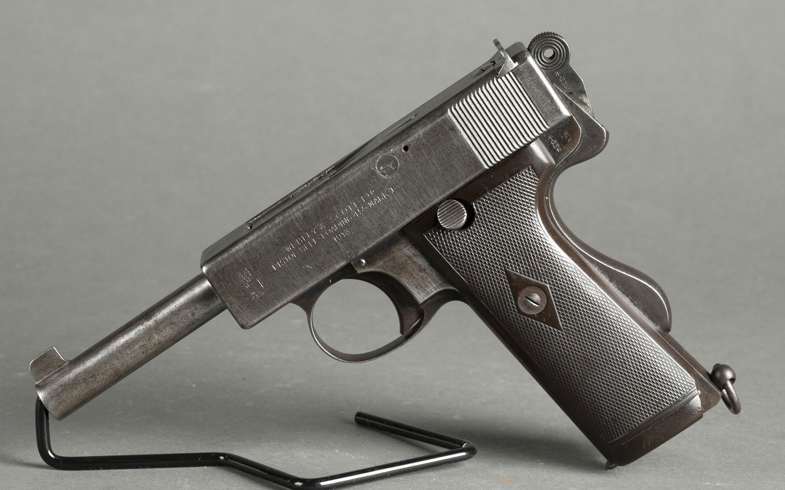 Webley Self-Loading Mark I pistol, .455 - Mar 14, 2023 | Quinn's ...