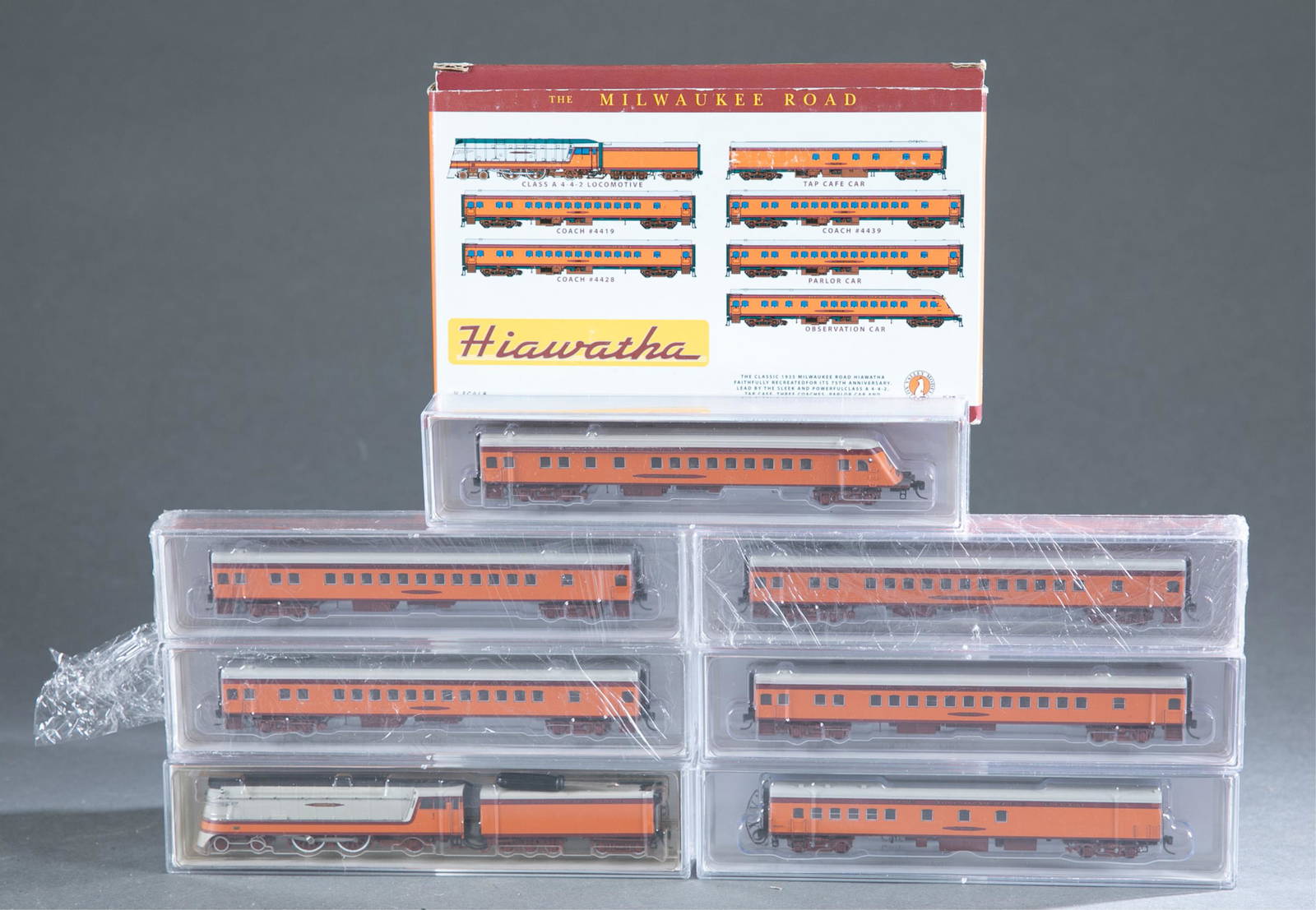 Fox Valley Models N Scale Hiawatha Boxed Set Mib Auction