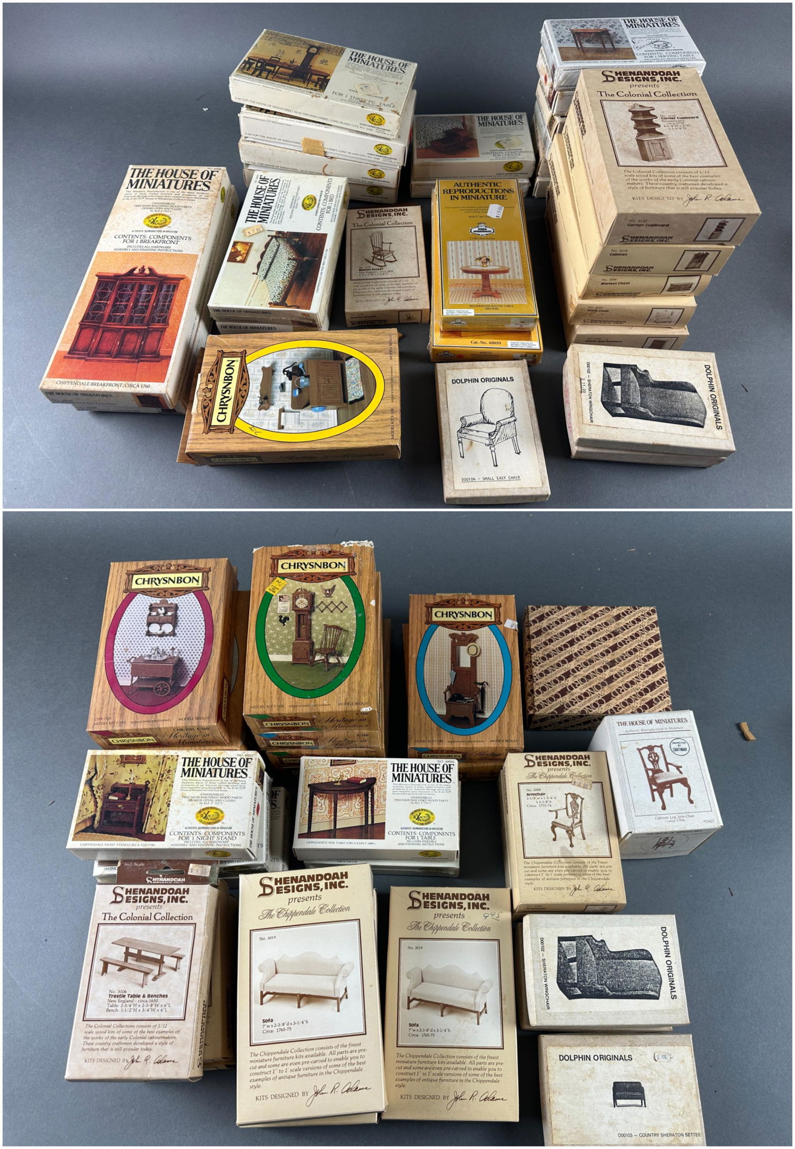 Miniature Model Kits. Auction