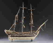 1256: Napoleonic Prisoner of War bone ship model - Dec 15, 2012 ...
