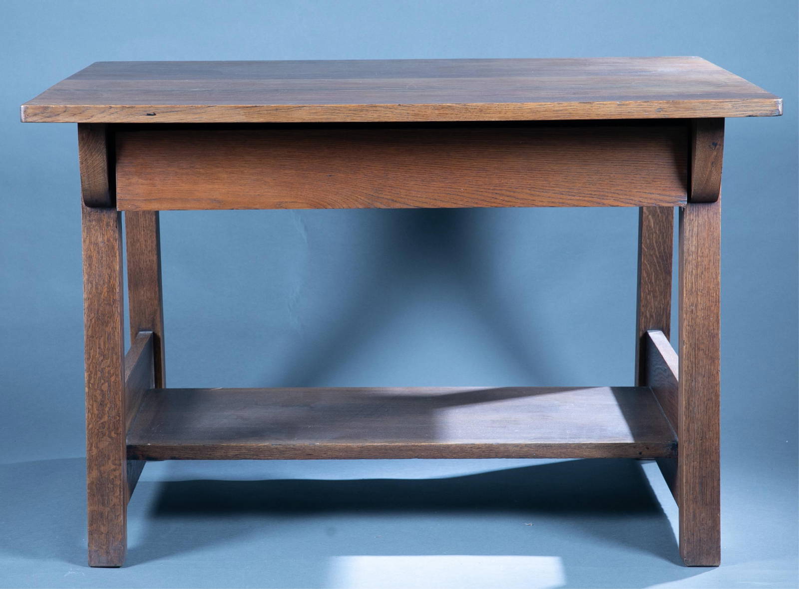 Limbert Oak Library Table, #165. Auction