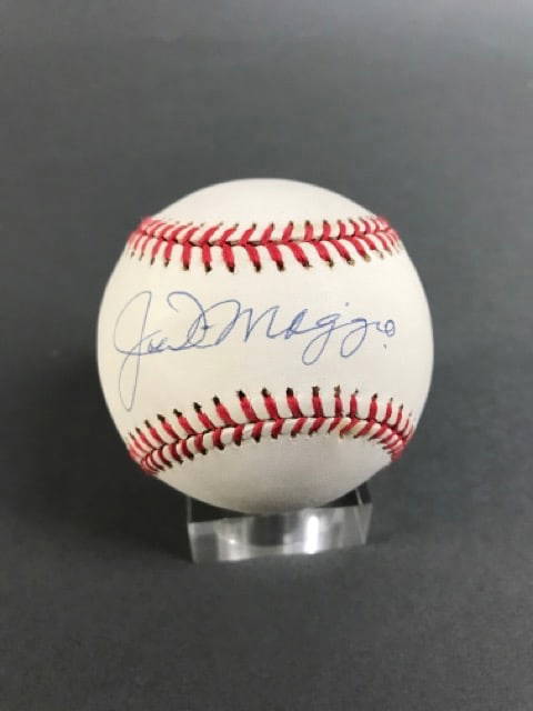 Joe Dimaggio Autographed Baseball Auction