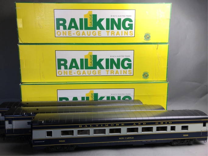 Rail King B&o Passenger Cars One Gauge