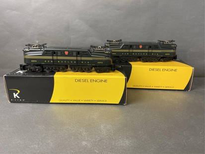 K-line O-scale 18?? Heavyweight Passenger Cars - Ch Auction