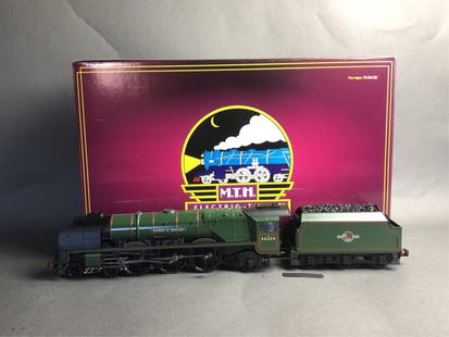 Mth O-scale 2-8-8-8-2 Triplex Steam Engine - Erie Auction