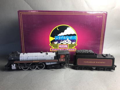 Mth O-scale 2-8-8-8-2 Triplex Steam Engine - Erie Auction