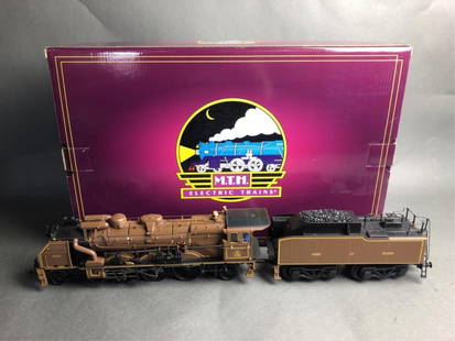 Mth O-scale 2-8-8-8-2 Triplex Steam Engine - Erie Auction