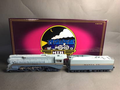 Mth O-scale 2-8-8-8-2 Triplex Steam Engine - Erie Auction