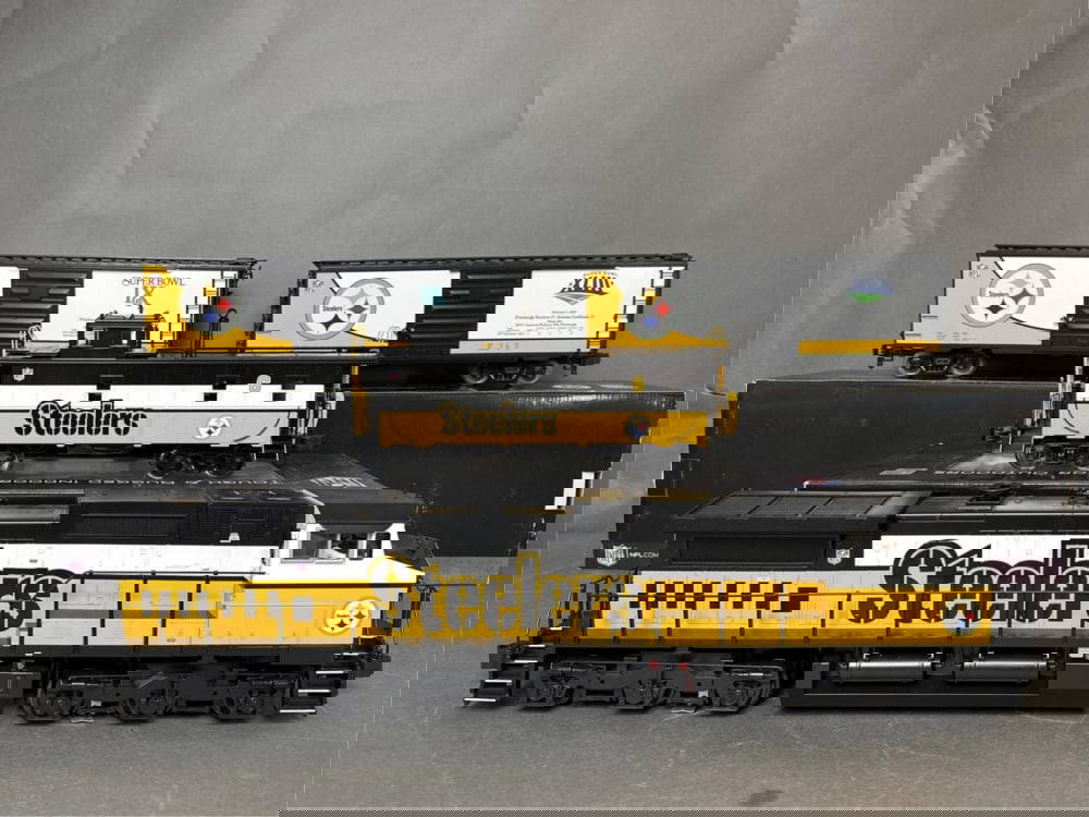 Rail King/mth G Scale Pittsburgh Steelers Set - Da - Feb 02, 2024 ...