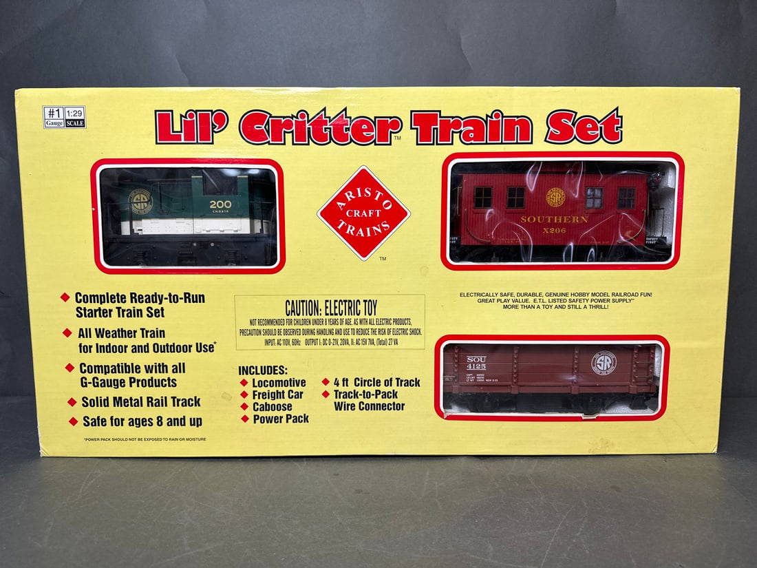 Aristo Craft G-scale Lil Critter Train Set (trains Only) And Slope Back ...