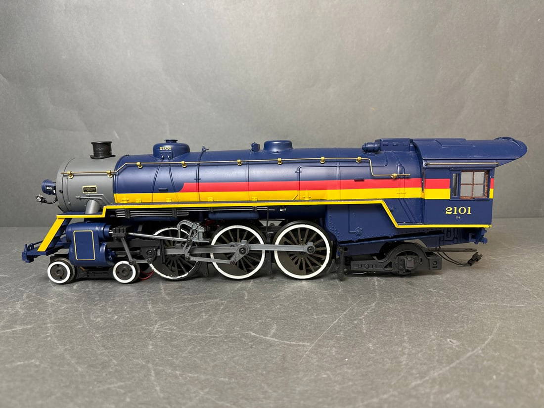 Aristo Craft G-scale 4-6-2 Pacific Steam Locomotive And Steam ...