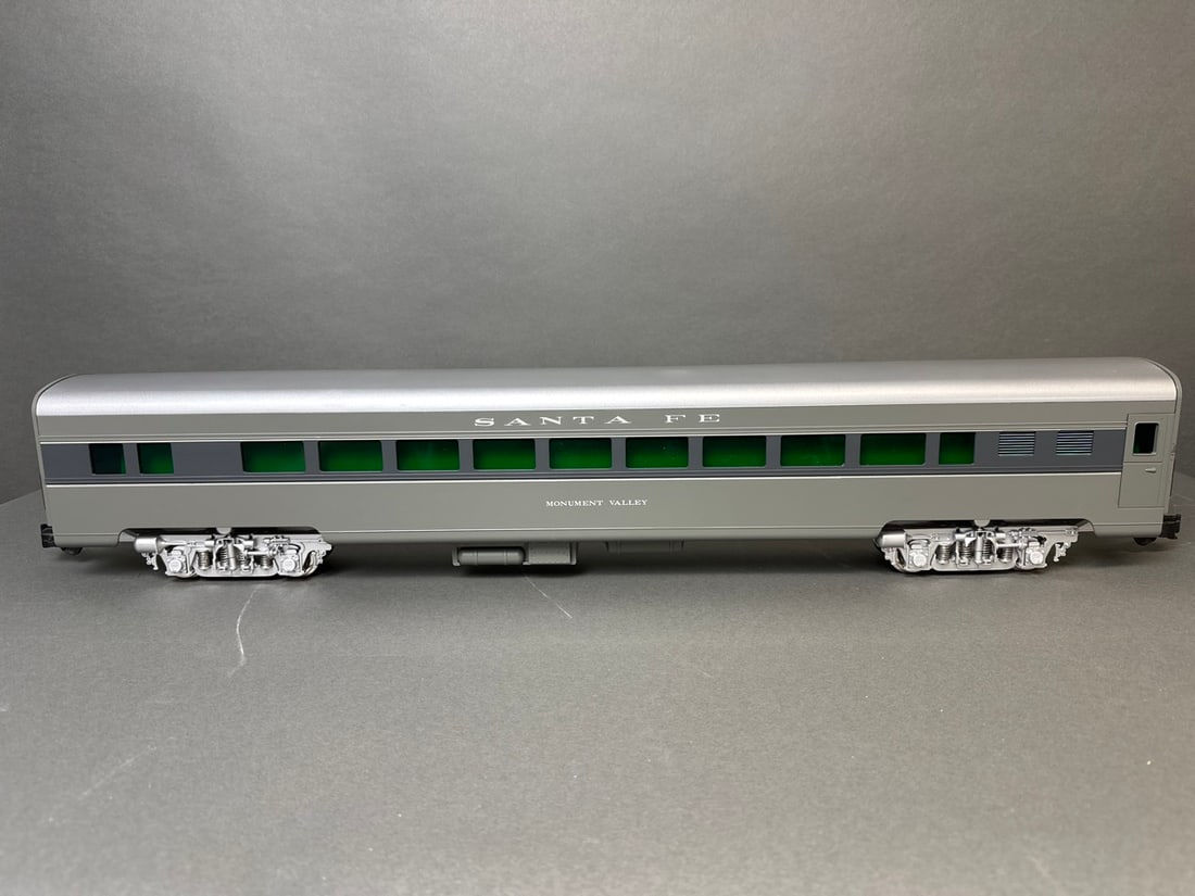 Aristo Craft G-scale Smoothside Coach And Observation Cars - Santa Fe ...