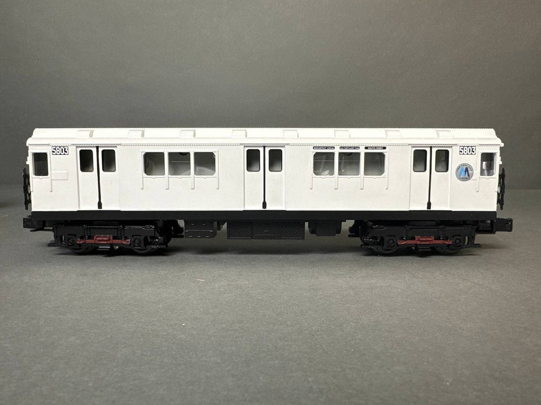 Rail King/mikes Train House O Scale R-12 4-car Subway Set - Metropolitan Transportation ...
