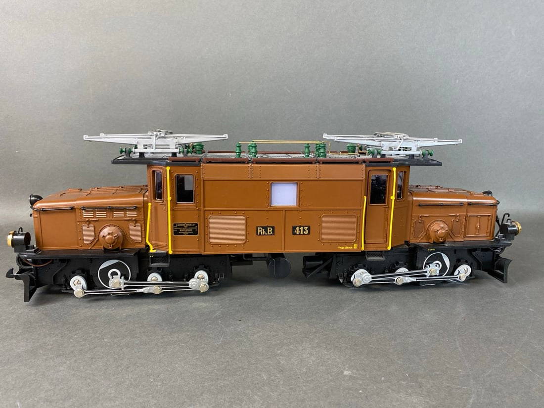 Lgb Trains G-scale Rhb Krokodil (crocodile) Electric Locomotive - 2040 ...