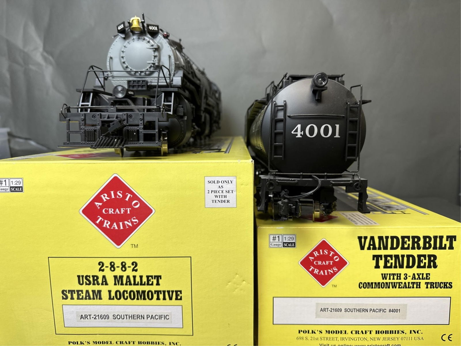 Aristo Craft 2-8-8-2 Usra Mallet Steam Locomotive Auction