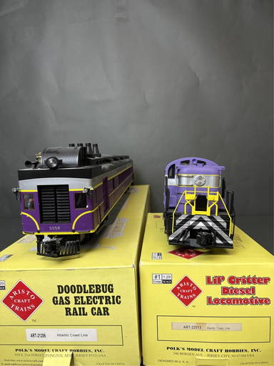 Aristo Craft Lil Critter Diesel Locomotive And Doo