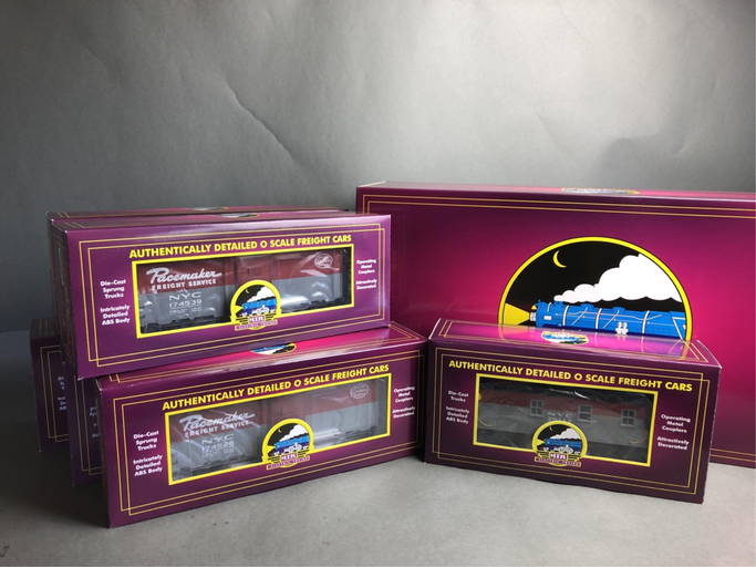 Mth O Gauge L 4a Mohawk Freight Set New York Cen