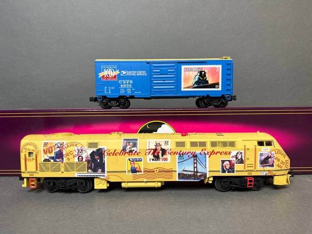 Mth O Scale Usps G.e. Genesis Diesel Locomotive