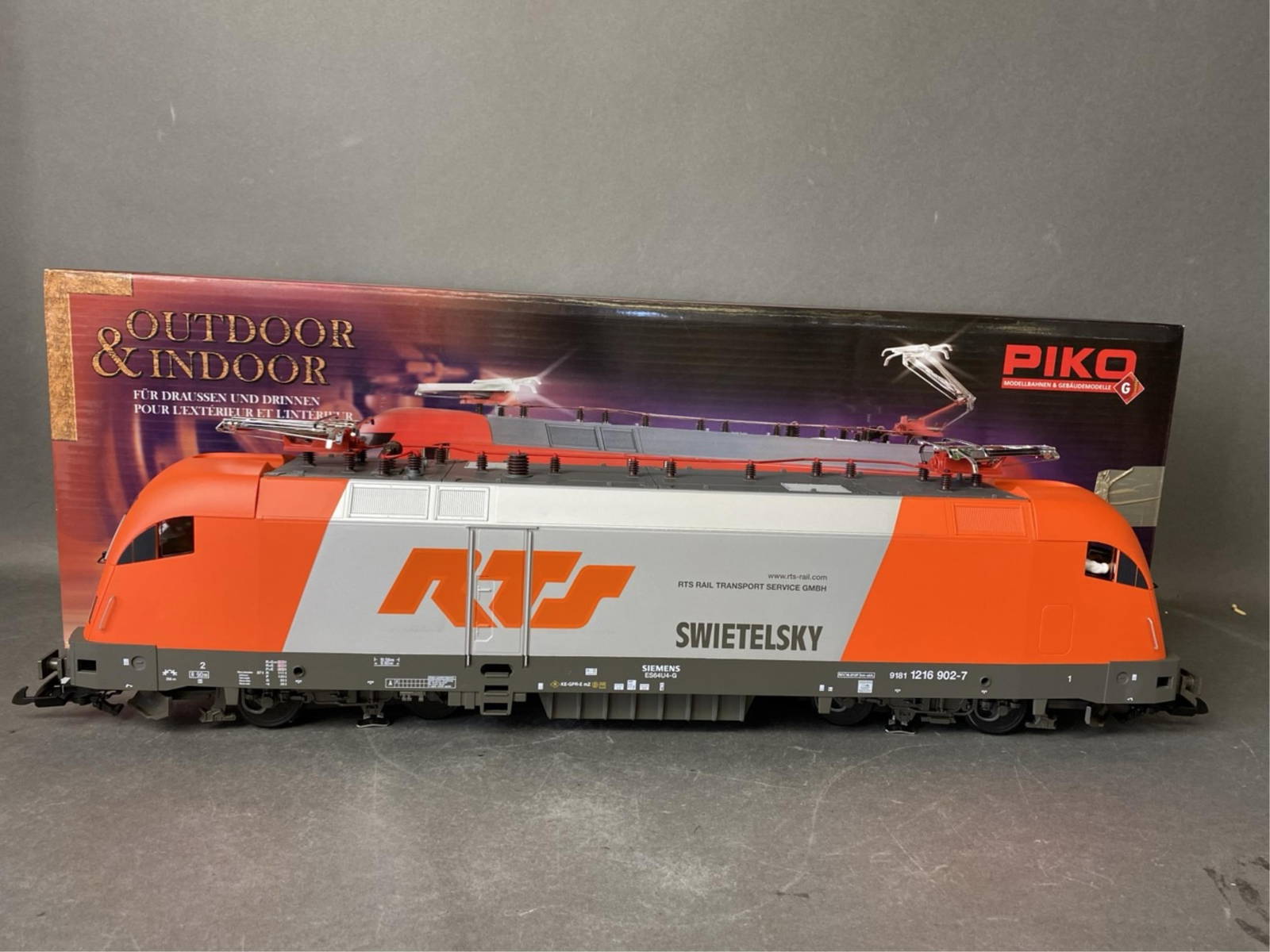 Piko G-scale Rts Vi Taurus Electric Locomotive - 3 Auction