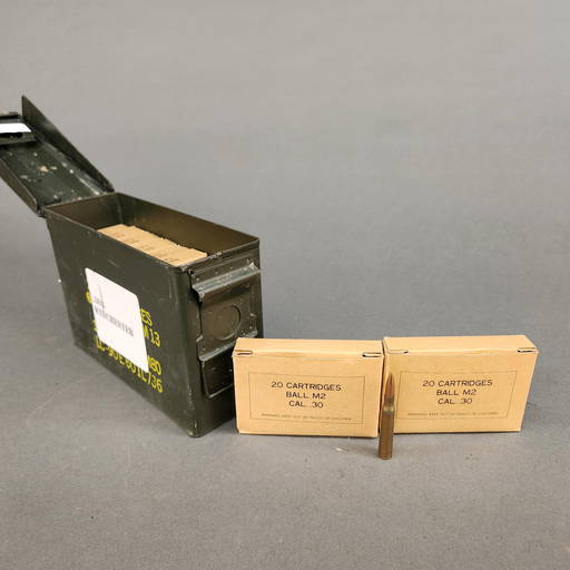 Korean Mil Surp Pmc M2 Ball 30 06, 220 Rounds