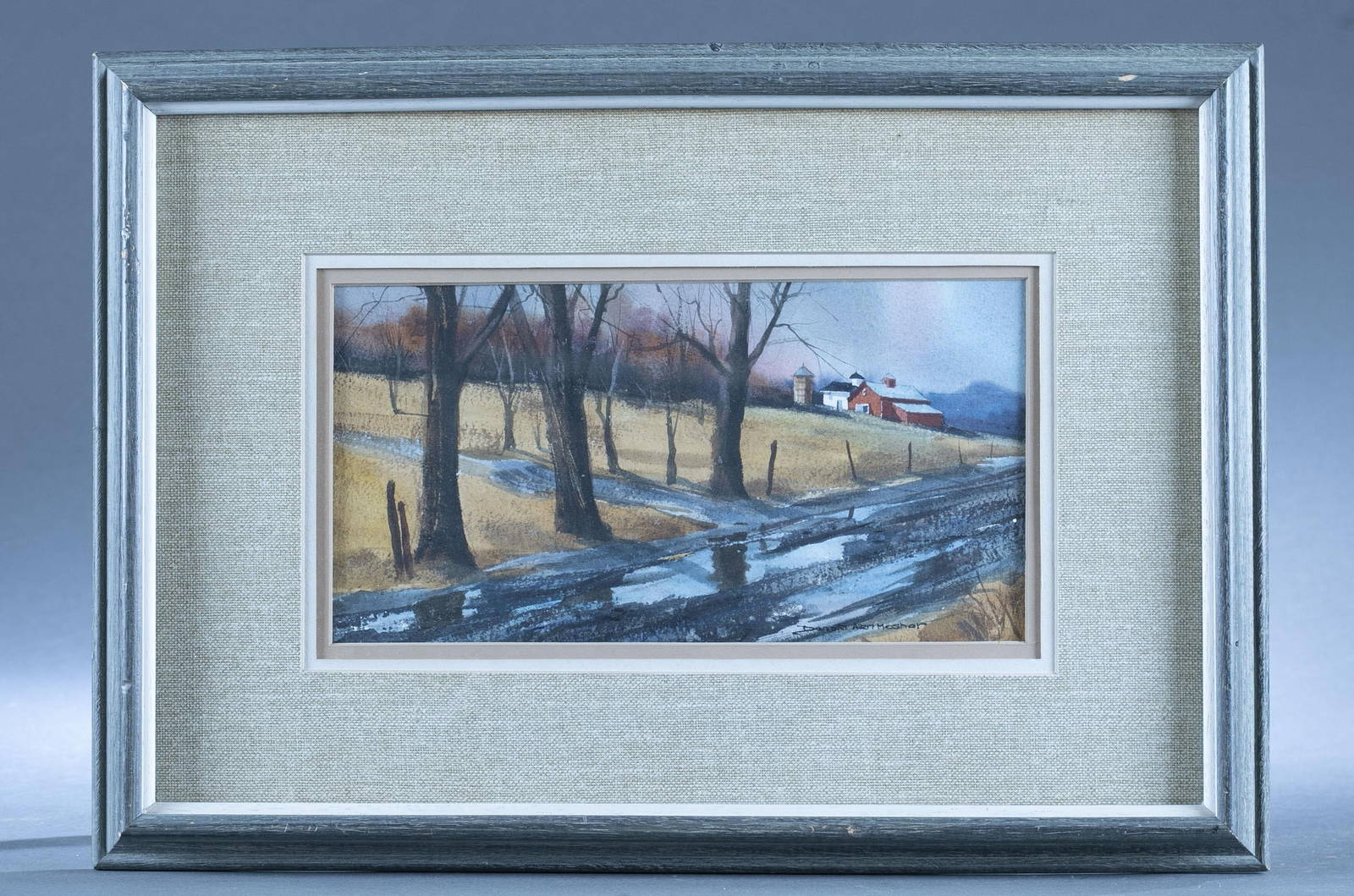 Donald Allen Mosher, Watercolor. Auction