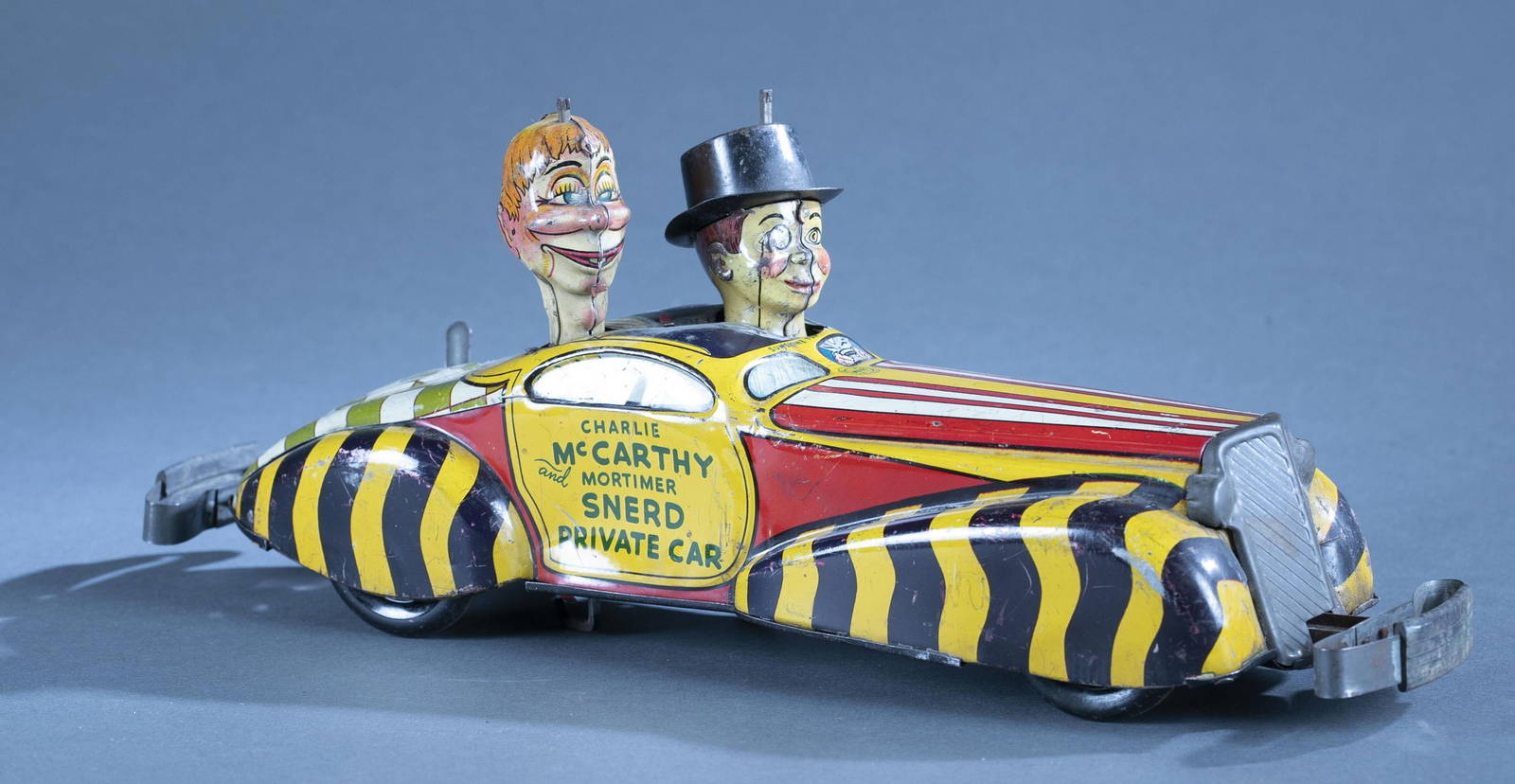 Marx Charlie Mccarthy & Mortimer Snerd Car Auction
