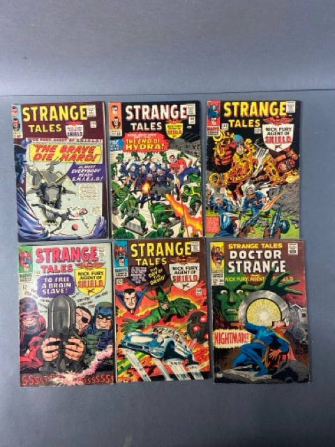 Marvel Comics- Strange Tales X5 Auction