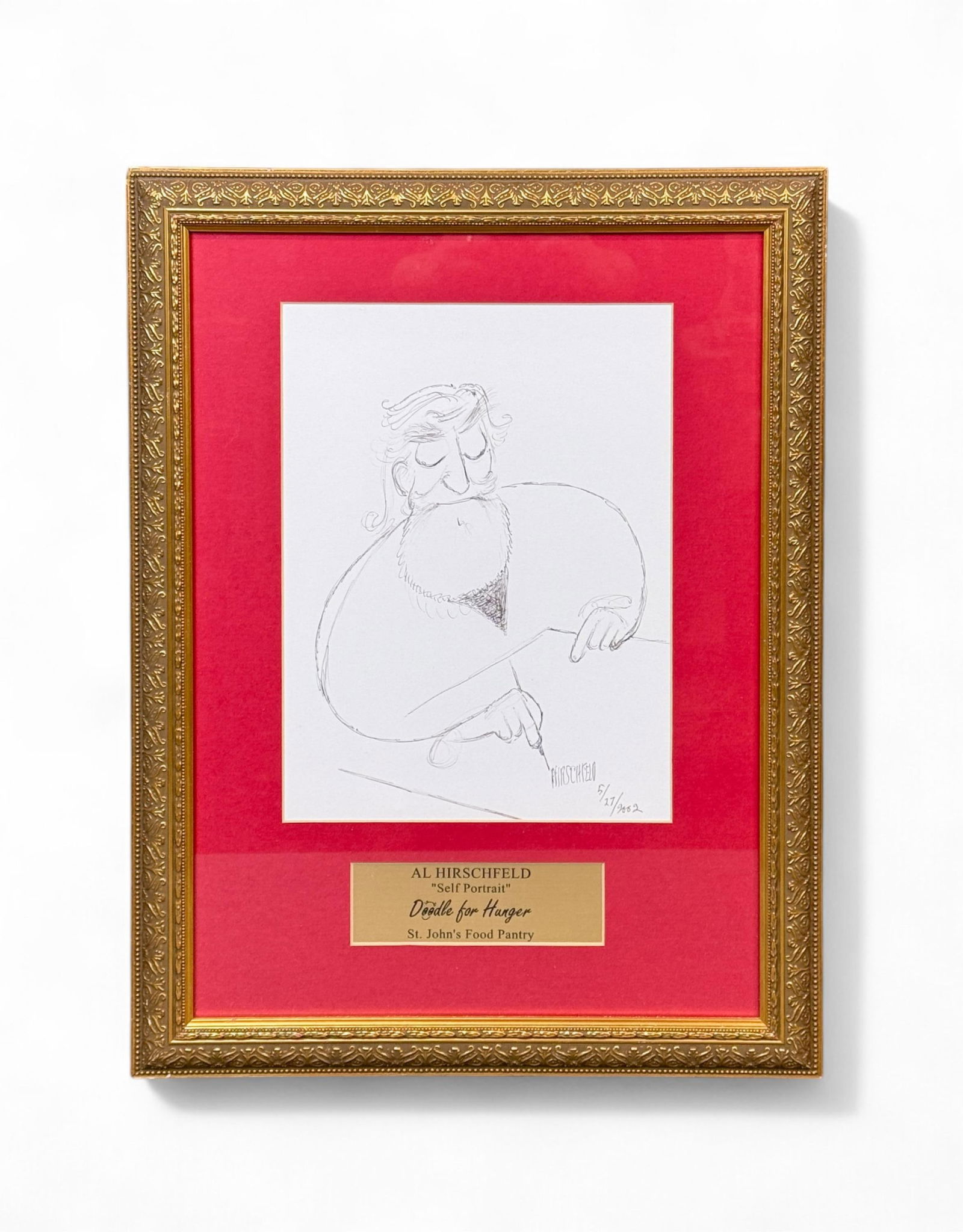Al Hirschfeld, "self Portrait," 2002. - Jun 06, 2025 | Quinn's Auction ...