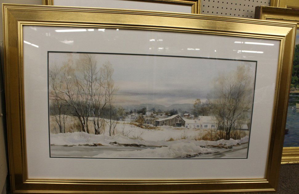 Carol Sebold watercolor on paper landscape. - Feb 27, 2013 | Quinn's ...