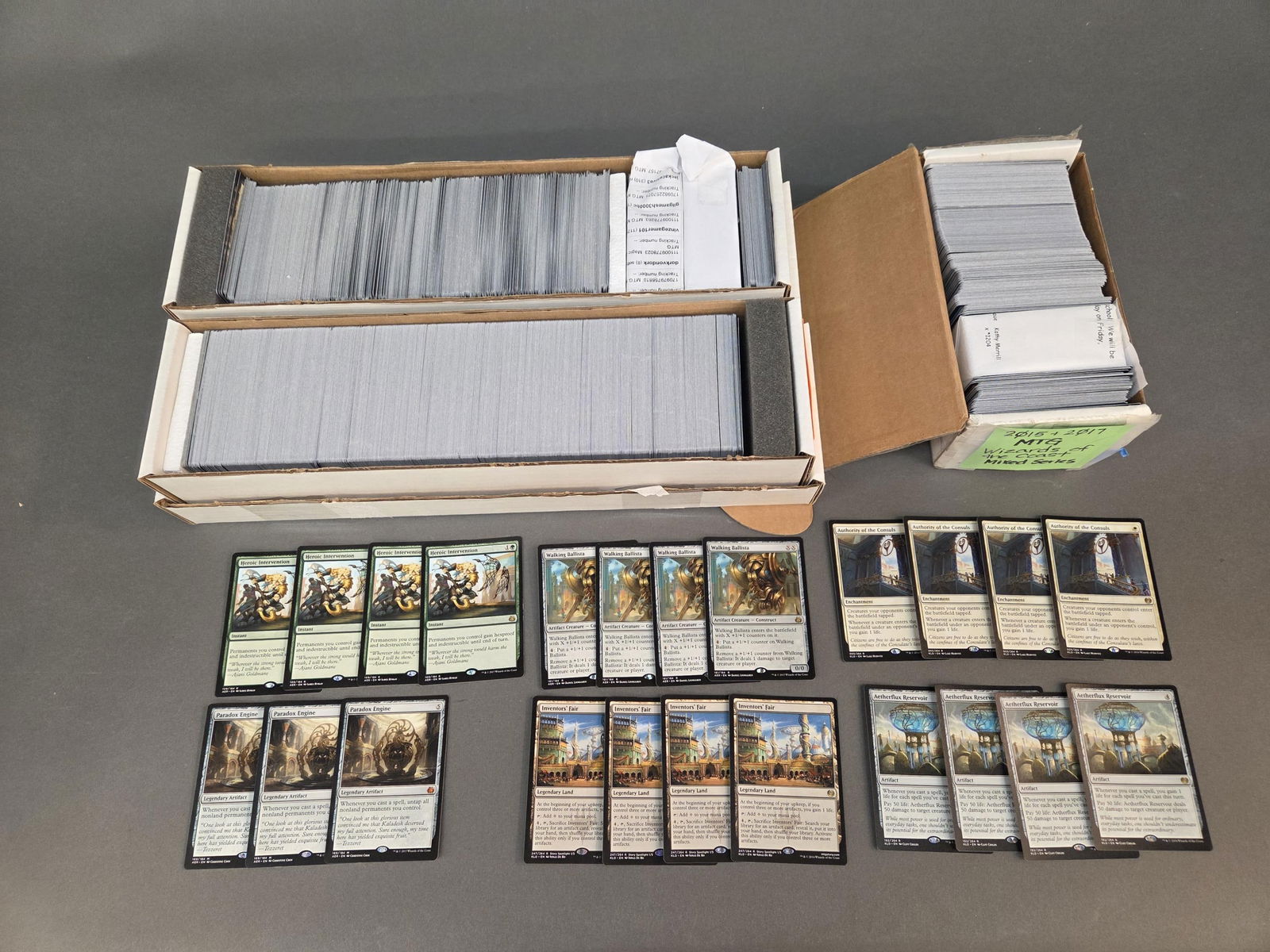2800 Mtg: Kaladesh & Soi Block Cards Auction