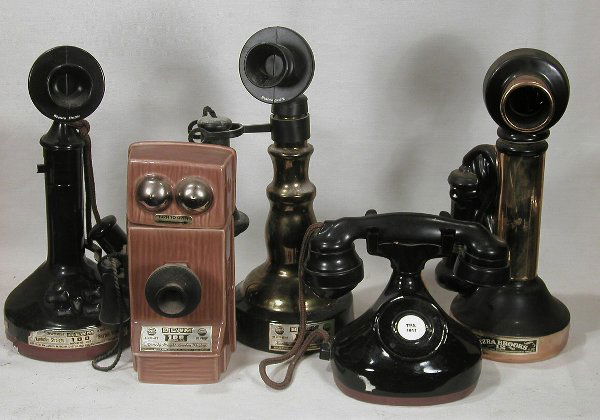 Collection Of Five Telephone Design Deca
