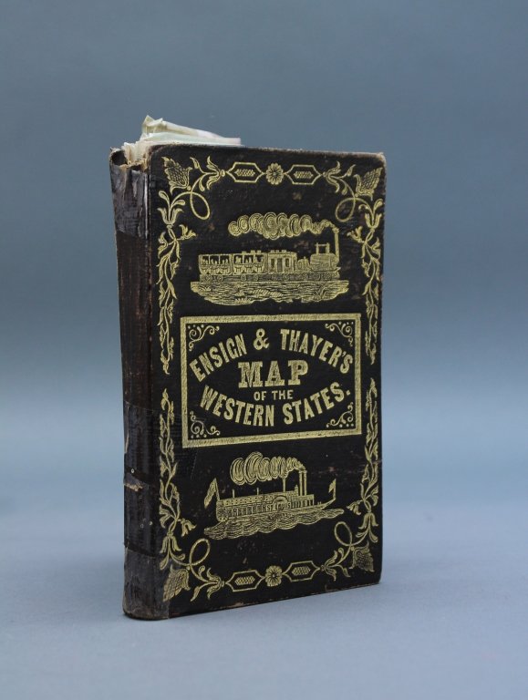 ENSIGN & THAYER’S MAP OF THE WESTERN STATES. 1854.
