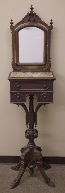 Victorian shave stand. - Jun 14, 2014 | Quinn's Auction Galleries in VA