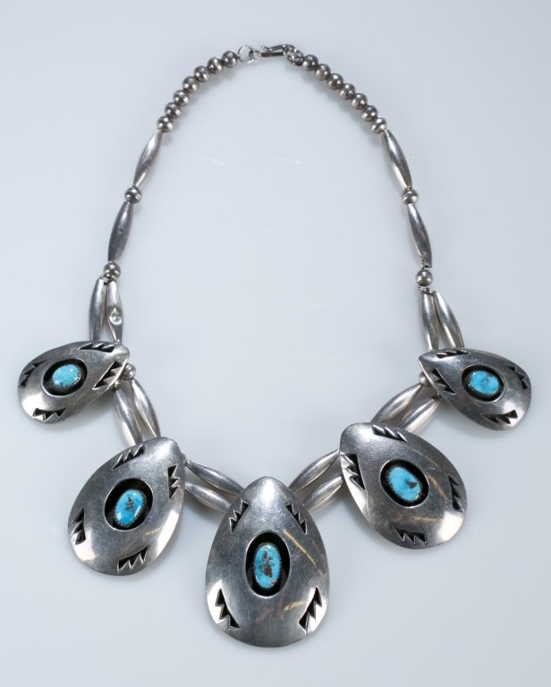 Marie Kee sterling and turquoise necklace. - Jun 13, 2015 | Quinn's ...