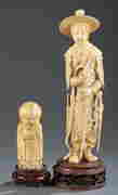 Two Chinese Junk Gods - Nov 13, 2004 | Auctions By The Bay Inc in CA
