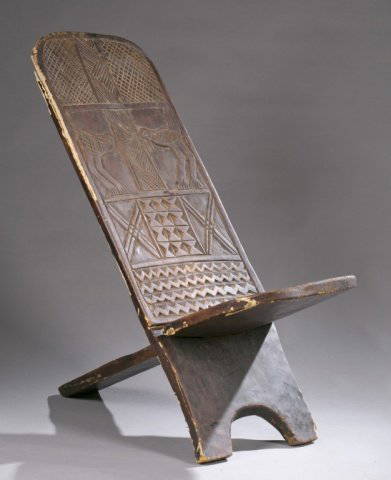 West African Birthing Chair.