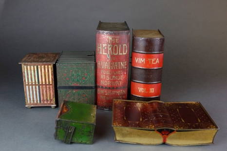 Large Group Pewter And Decorative Tins