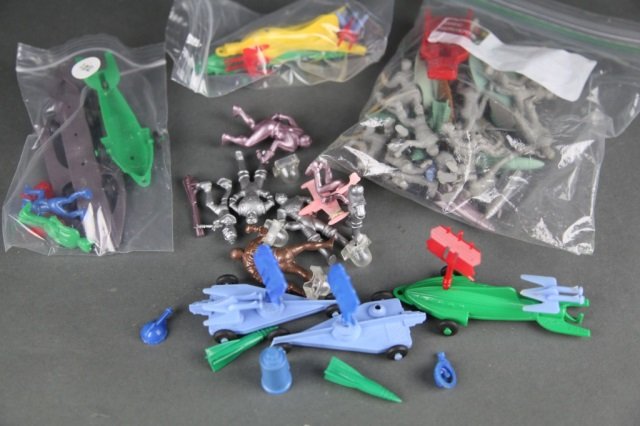 35+ Lido Toy Figures Including Captain Video Toys