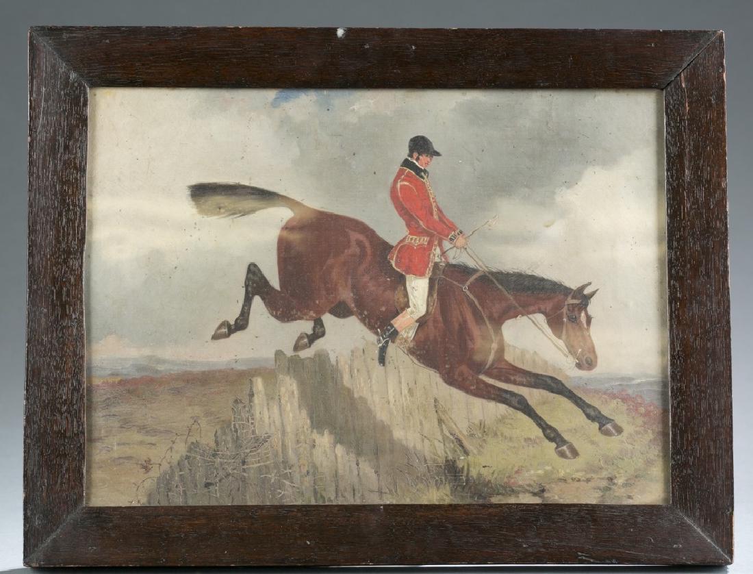 Framed O/C Falconers on a Hunt 17/18 Century - May 23, 2020 ...