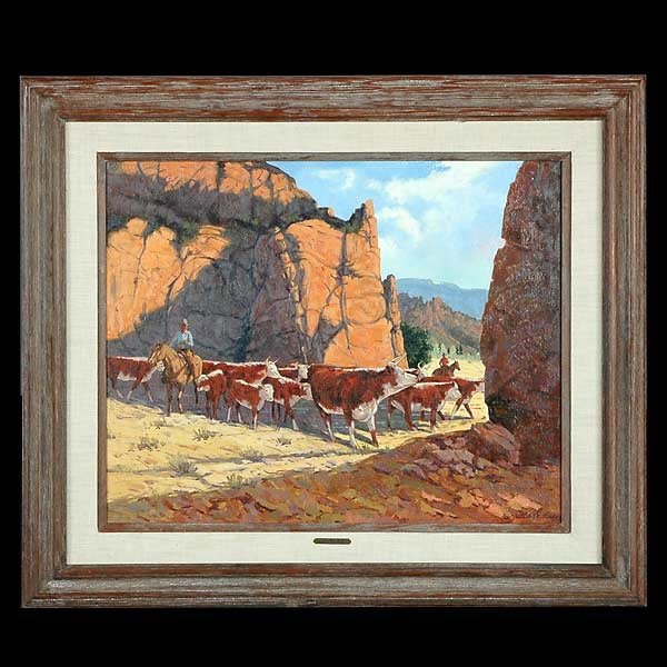 Willis M. Rue, Cowboy SW American Art - Oct 09, 2004 | Auctions By The ...